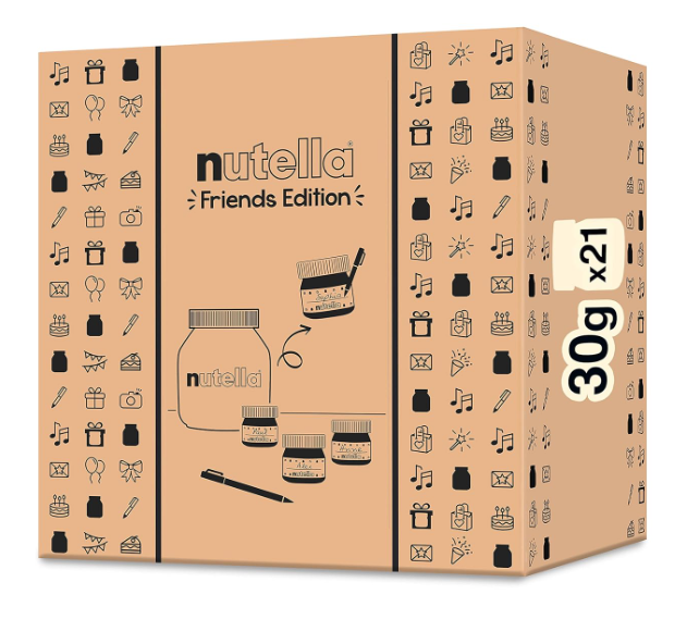 Offizieller Nutella Advetskalender 2024 | Inhalt, Preis - Advents Kalender